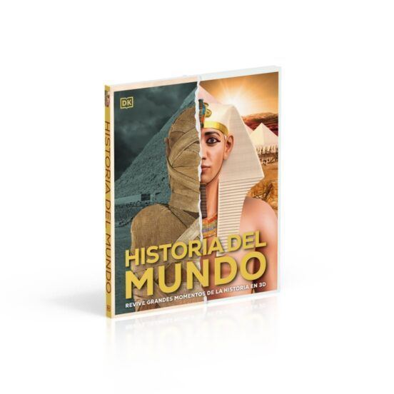 Historia del mundo "Revive grandes momentos de la historia en 3D". Librería Cilsa