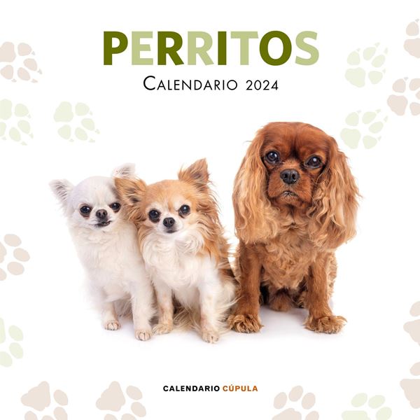 Calendario Perritos 2024. Librería Cilsa